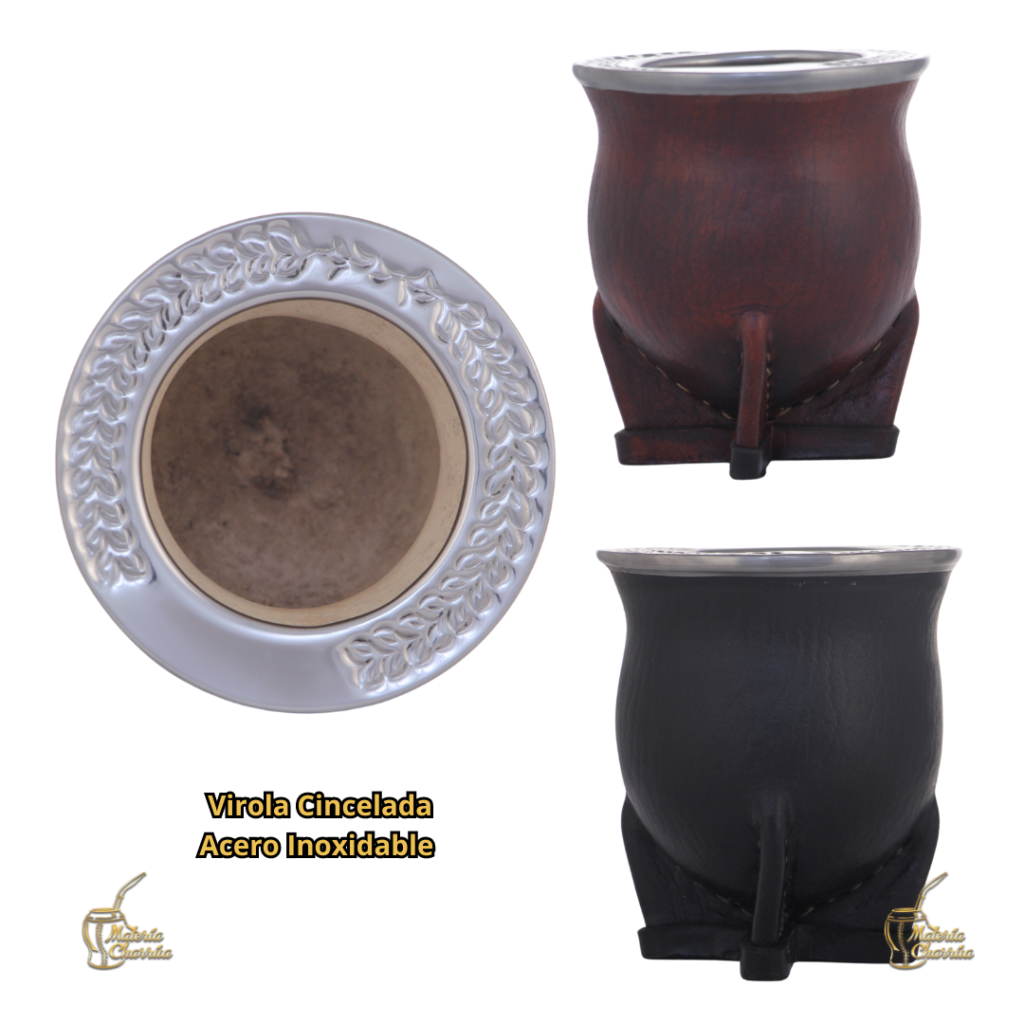 Camionero Virola Cincelada Inox - Matería Charrúa